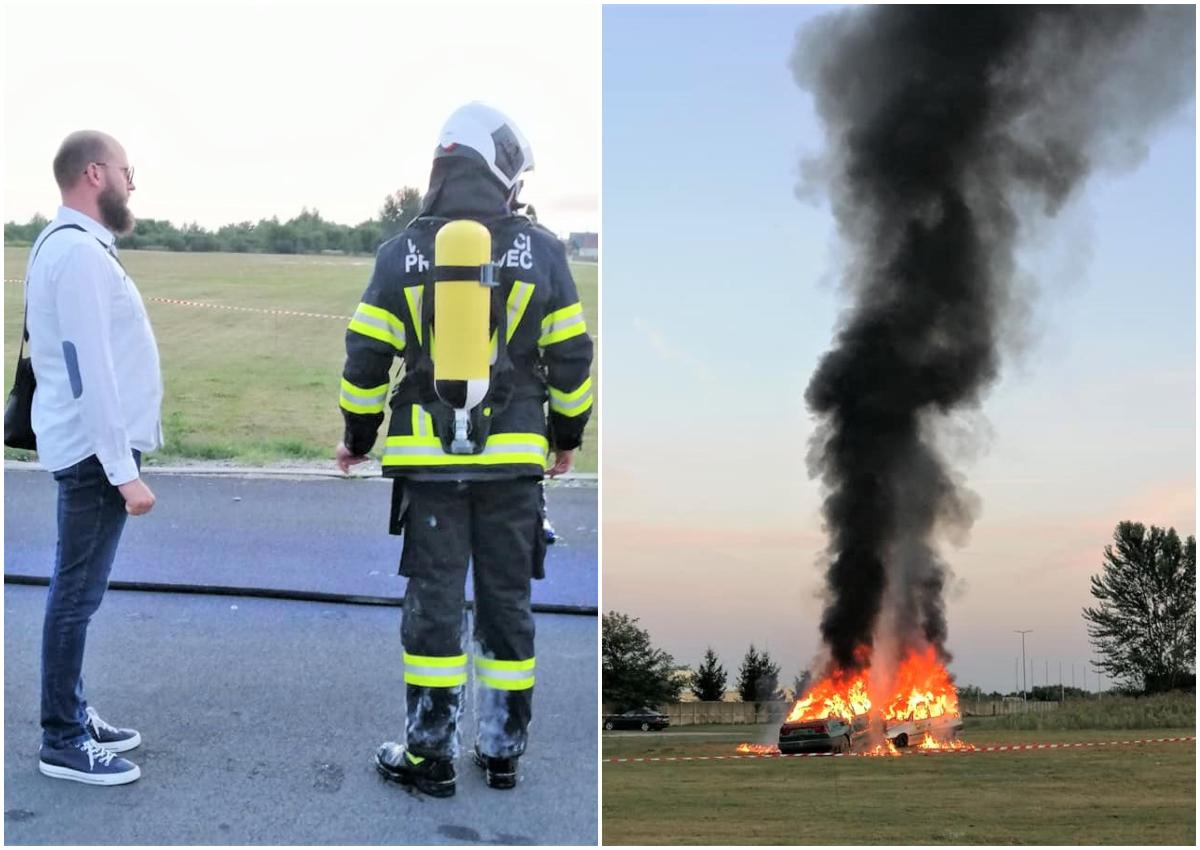 Vatrogasci, uz puno dima, pokazali kako se gasi! | medjimurski.hr