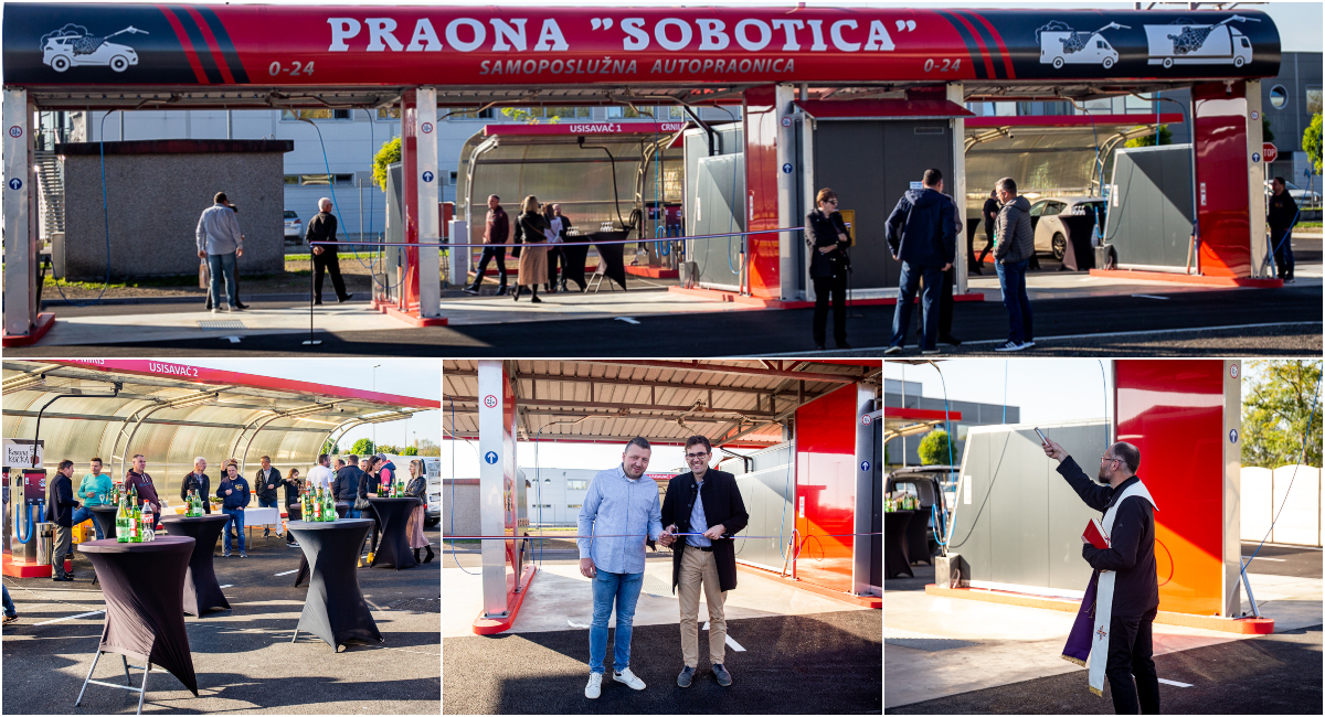 FOTO Otvorena nova samoposlužna autopraona “Sobotica” | Vijesti iz ...
