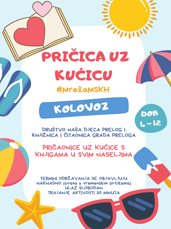 Provedite ostatak ljeta u Knjižnici Prelog! | Vijesti iz Međimurja