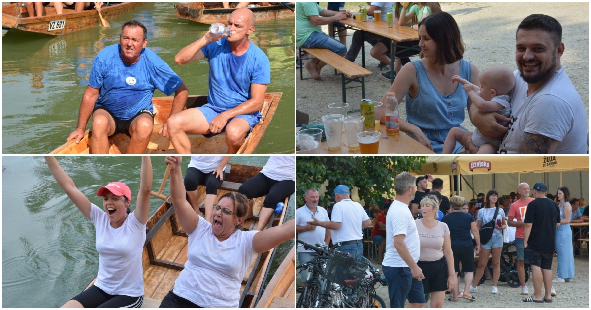 FOTO Već 14. godinu održano veslanje dravskim čamcima na kanalu HE ...