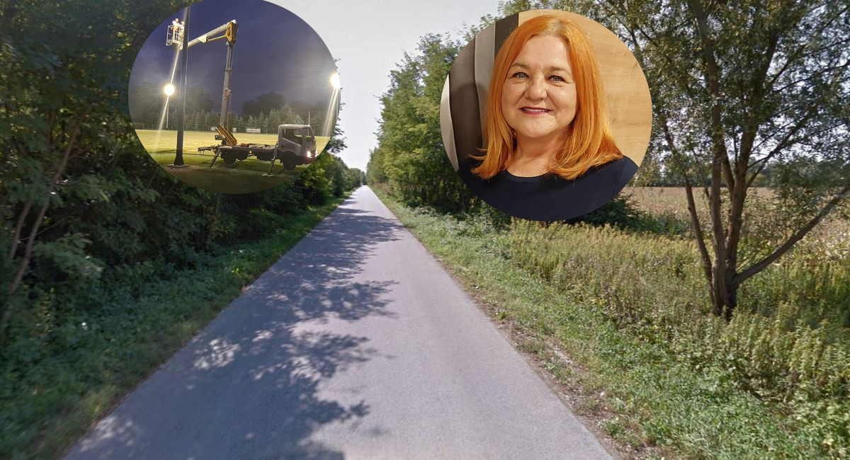 Cesta od NK Drava do lokalne ceste uz kanal HE Dubrava u Donjem ...