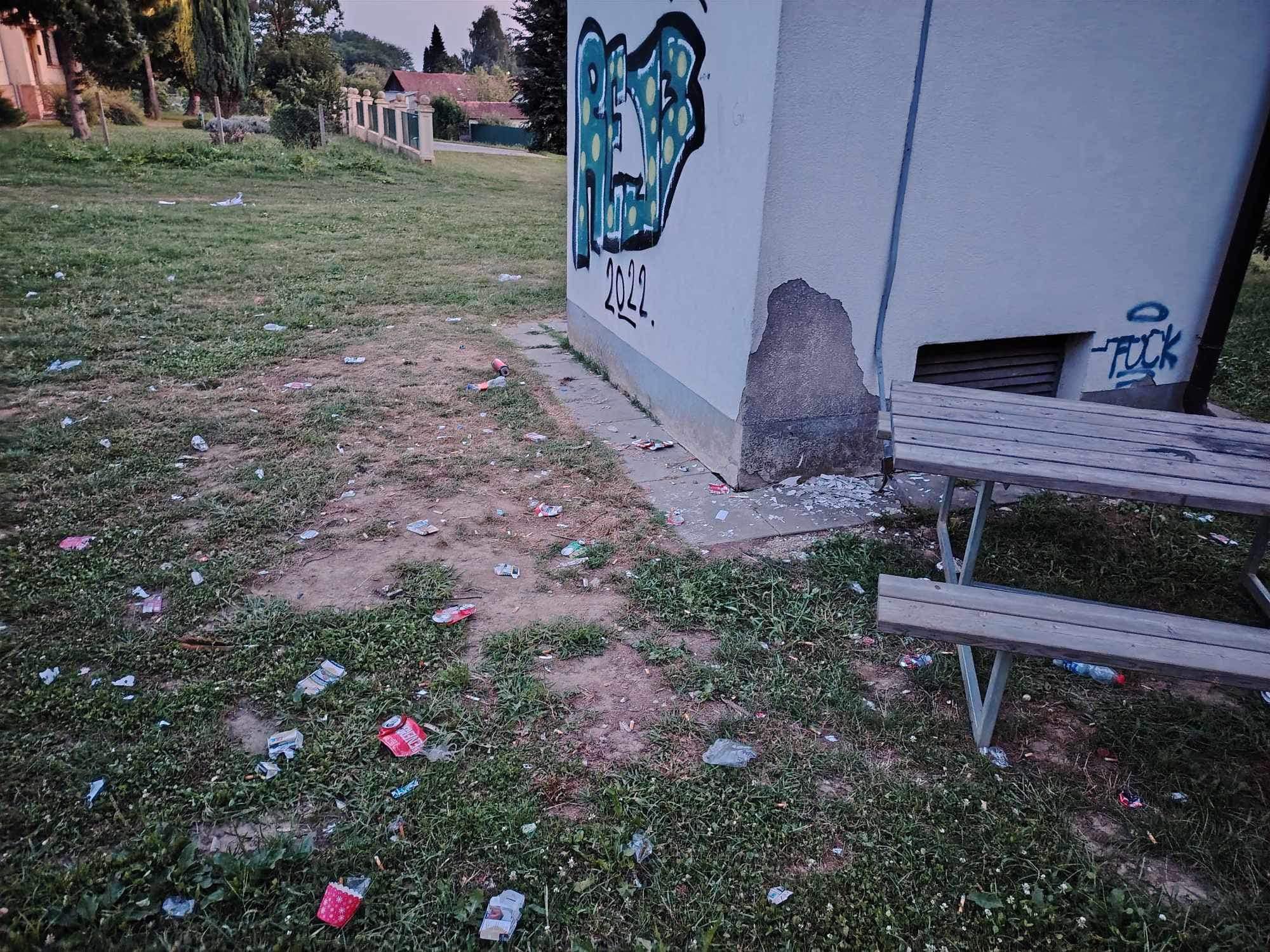 Milena Granatir: Hvala mještanima koji su očistili igralište ...