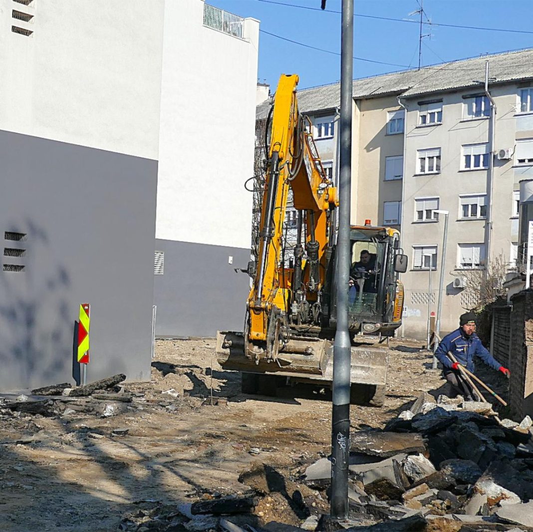 FOTO Počelo uređenje najužeg dijela Čakovca: Uske ulice i pripadajućih ...