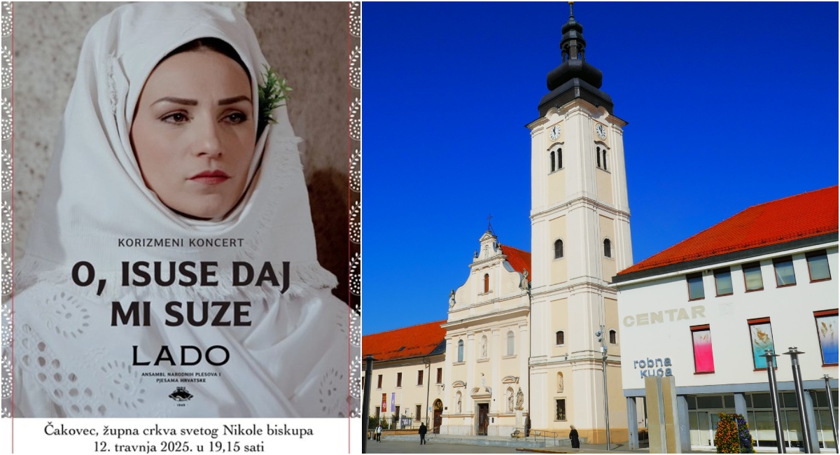 Korizmeni koncert vokalnog ansambla LADO u Čakovcu – Ulaz slobodan! | medjimurski.hr