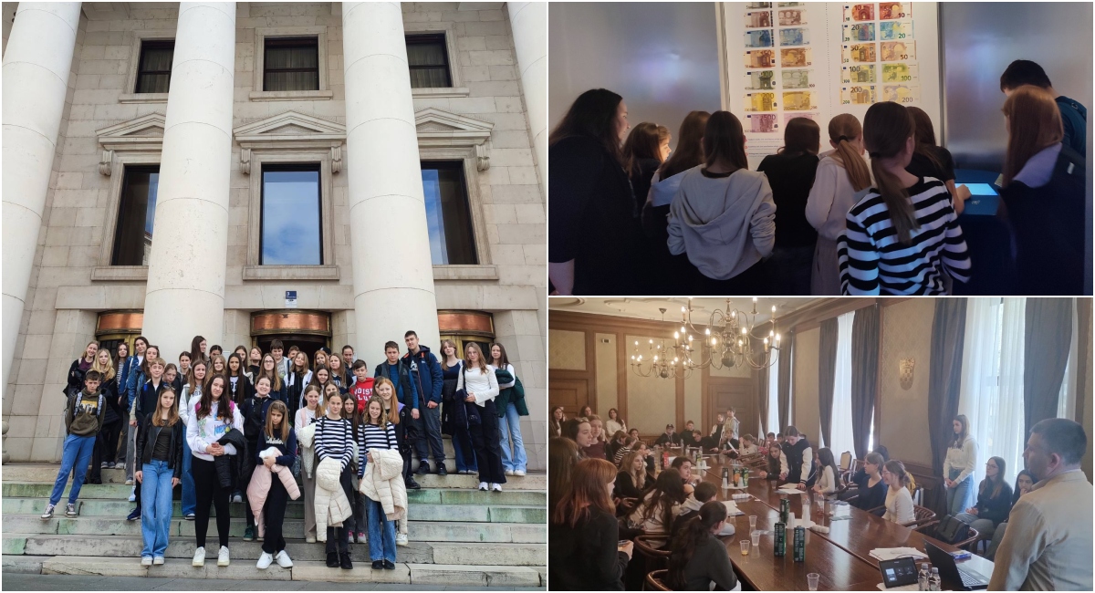 Učenici OŠ Tomaša Goričanca Mala Subotica posjetili HNB, Muzej novca ...