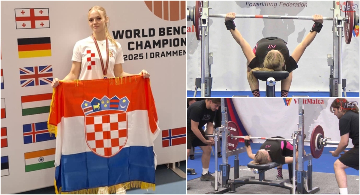 Melisa Matulin iz Donjeg Vidovca oborila državni rekord na Svjetskom ...