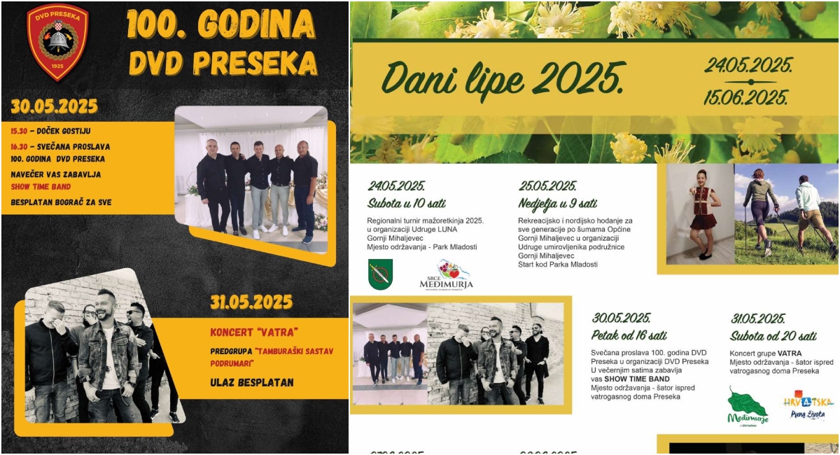 Dani lipe 2025. i 100 godina DVD-a Preseka – spoj tradicije, zabave i zajedništva u Gornjem ...
