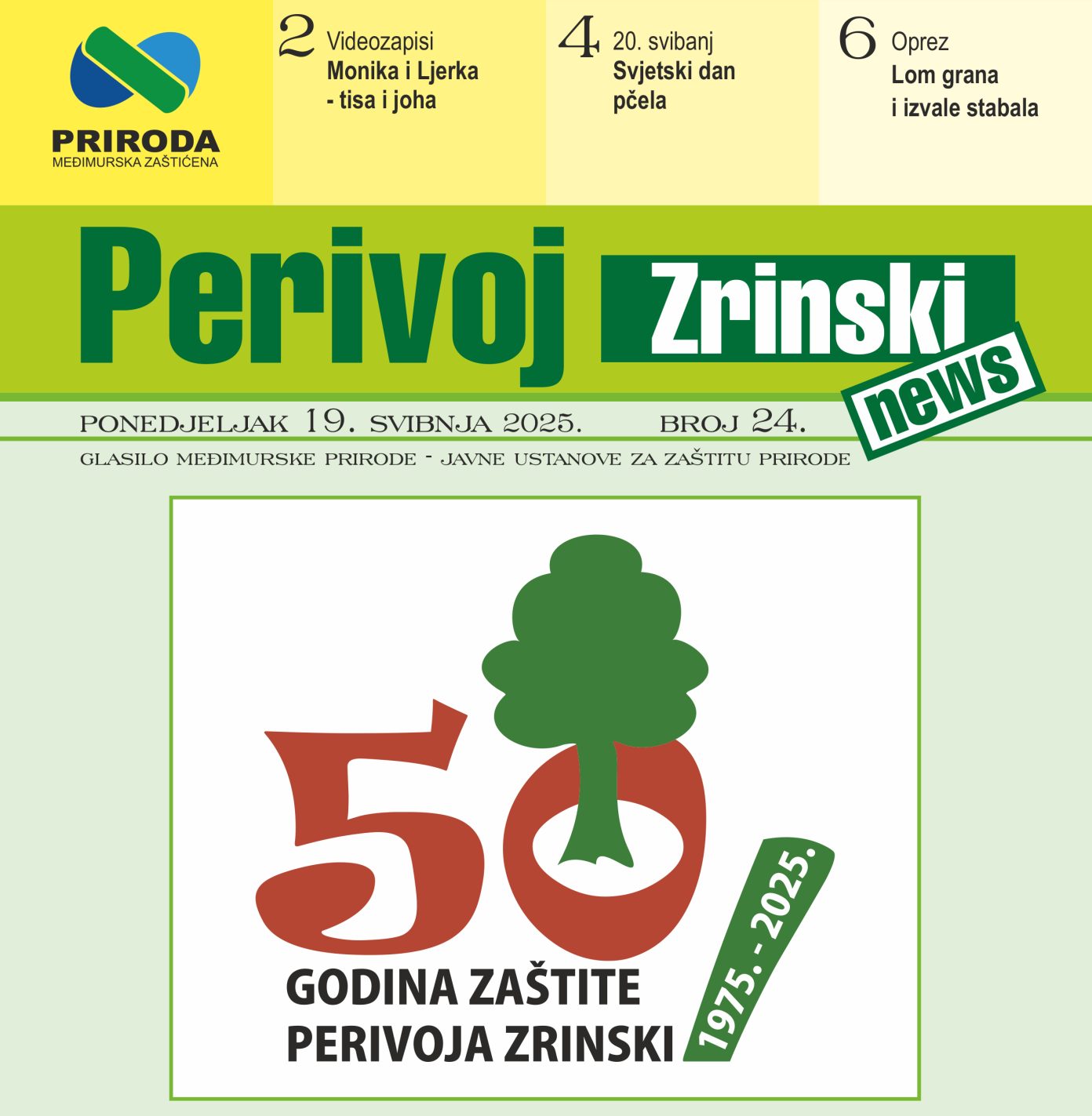 Dvadeset i četvrto izdanje digitalnog glasila Perivoj Zrinski news ...