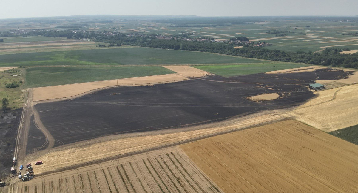 DVD Domašinec: Ne palite vatru na otvorenom! Izgorio vrijedan usjev ...