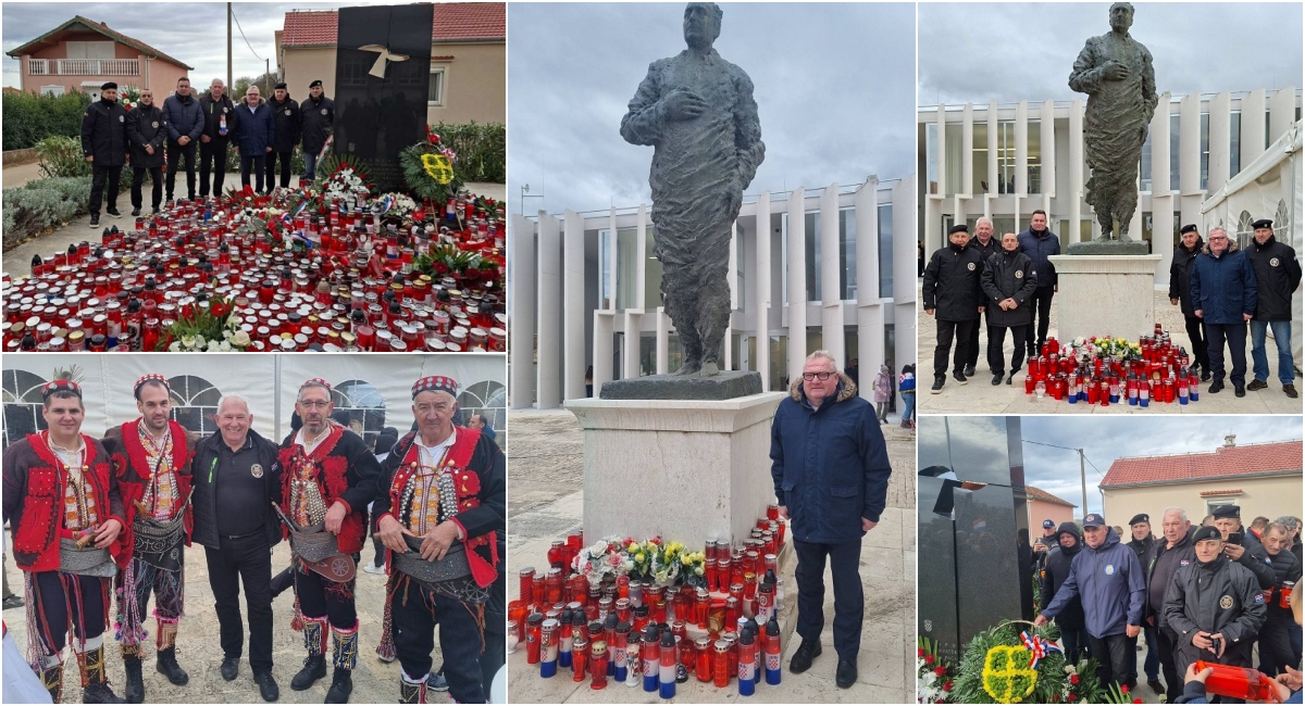 Predstavnici Preloga hodali Škabrnjom u spomen na stradale civile i ...