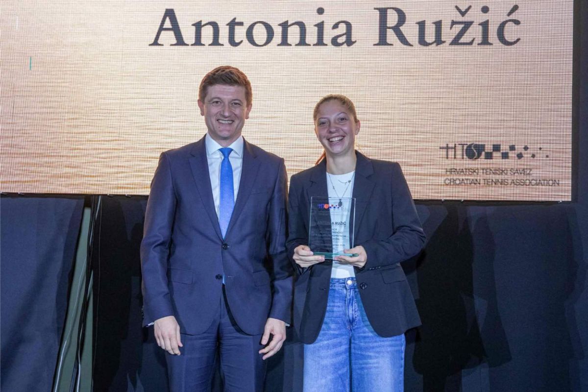 Antonia Ružić na Noći hrvatskog tenisa u Varaždinu proglašena najboljom ...